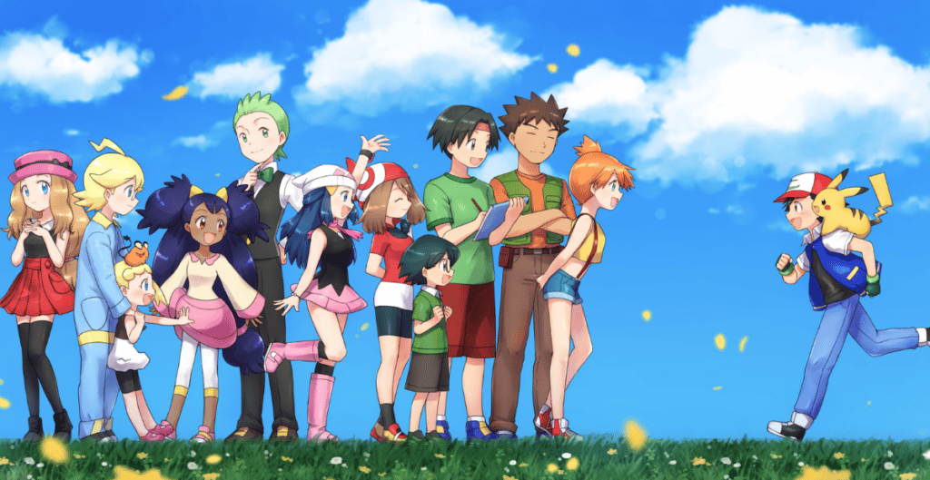 TopList Pokémon Quel groupe d'amis de Sacha aimes-tu le plus ? 👥